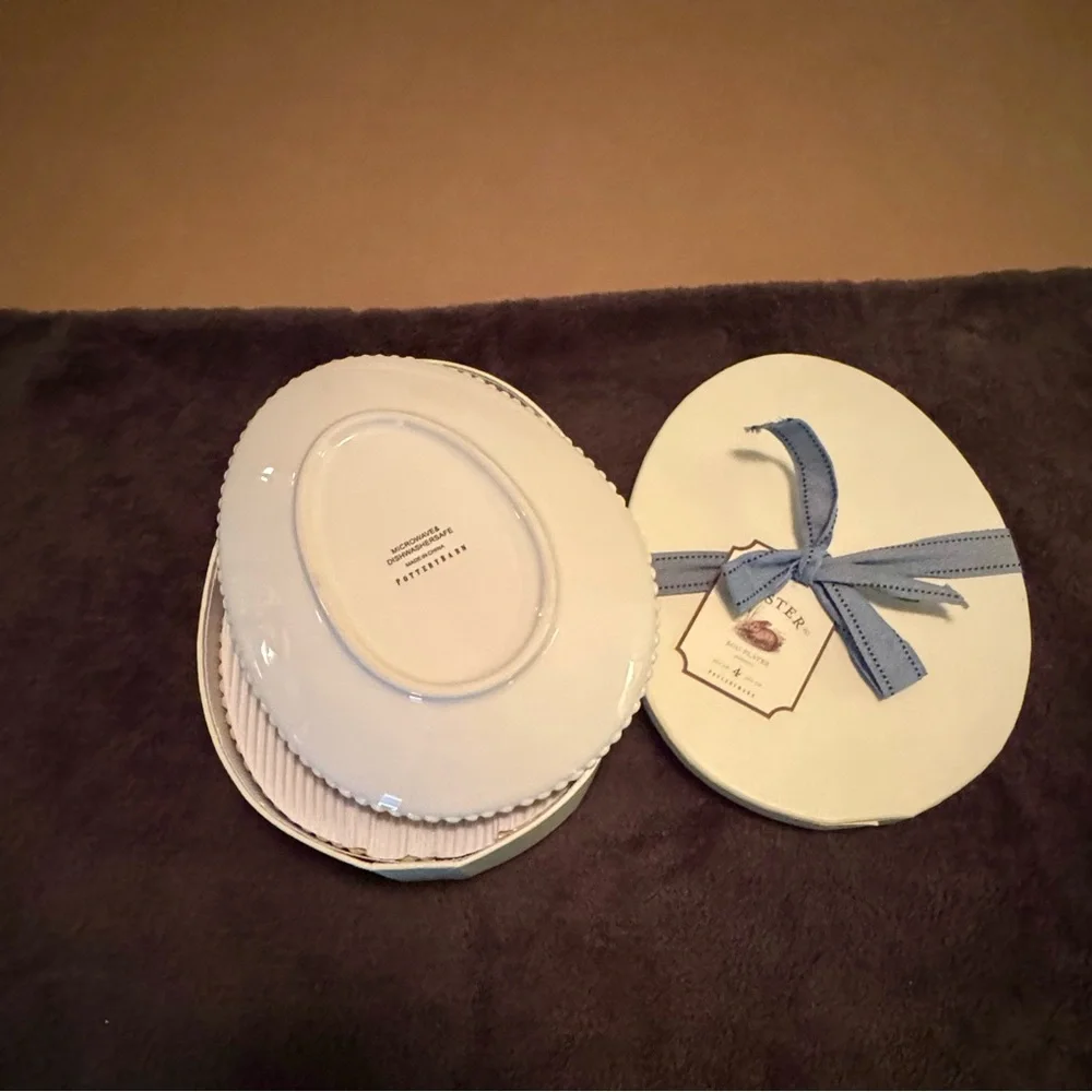 Pottery Barn | Kitchen | Pottery Barn Easter Egg Plates And Bowls ...